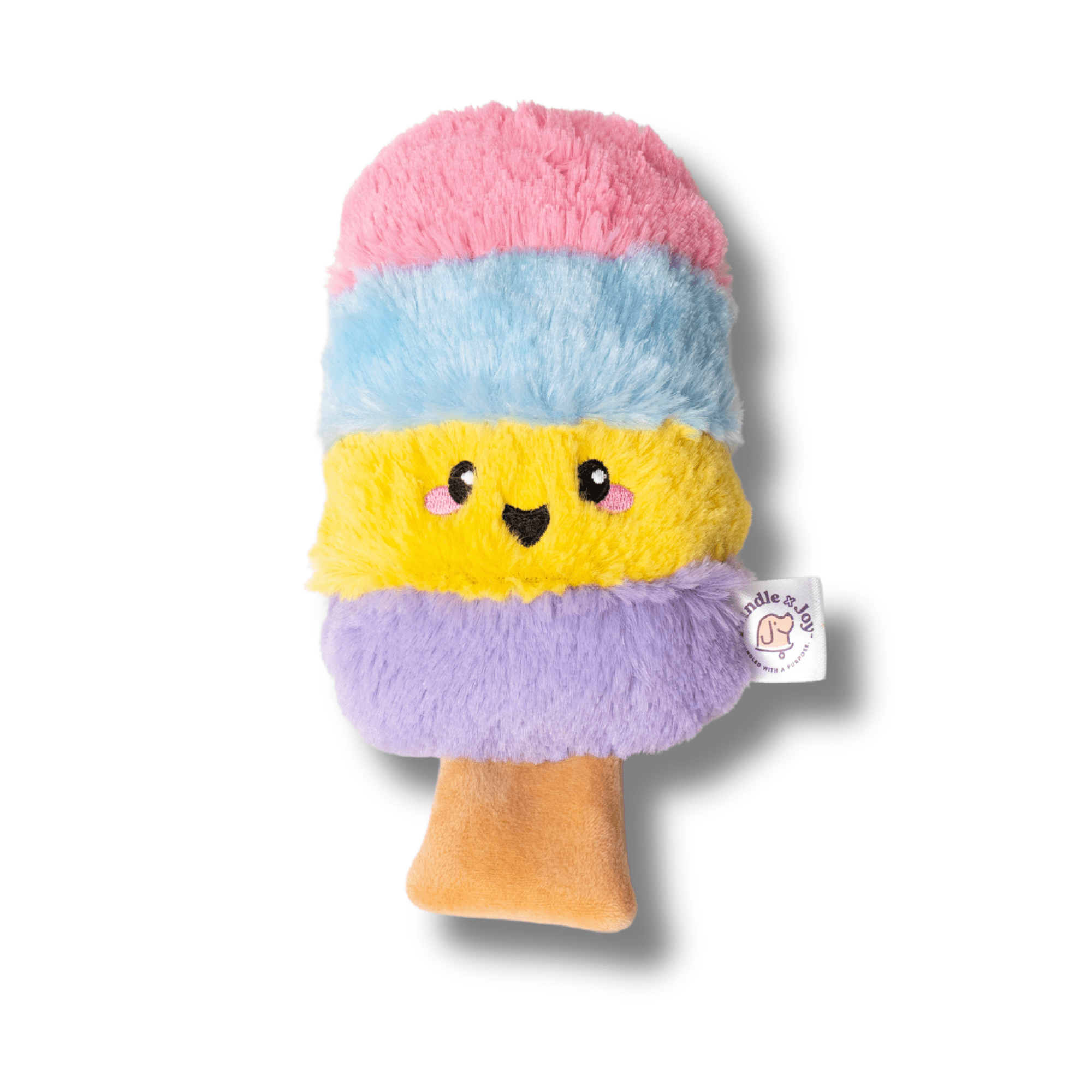 Bundle x Joy Poppin Popsicle Plush for Dogs with Squeaker, Crinkle ...