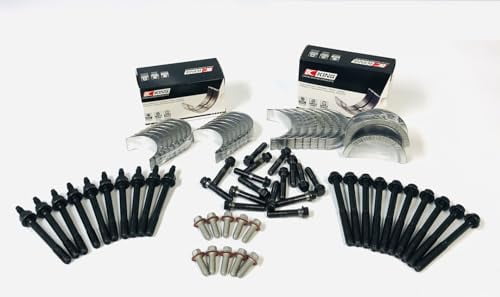 Bundled Standard Size Rod and Main Bearing Sets with Main Cap Bolts and ...