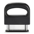 "Bundlepro Meat Tenderizer, Black Plastic, 48 Stainless Steel Blades ...