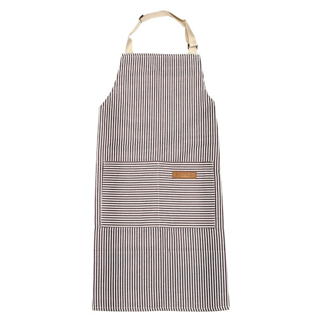 Bundlepro Full Waist Chef Apron with 2 Pockets, Adjustable for Kitchen ...