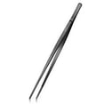Bundlepro Kitchen Fine Tweezers Tongs, 12'' Square Head Stainless Steel ...