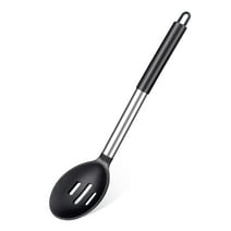 DI ORO Seamless Series 2-Piece Silicone Spoon Set - 600F Heat-Resistant ...