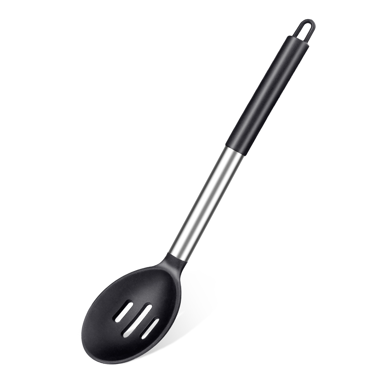DI ORO Seamless Series 2-Piece Silicone Spoon Set - 600F Heat-Resistant ...
