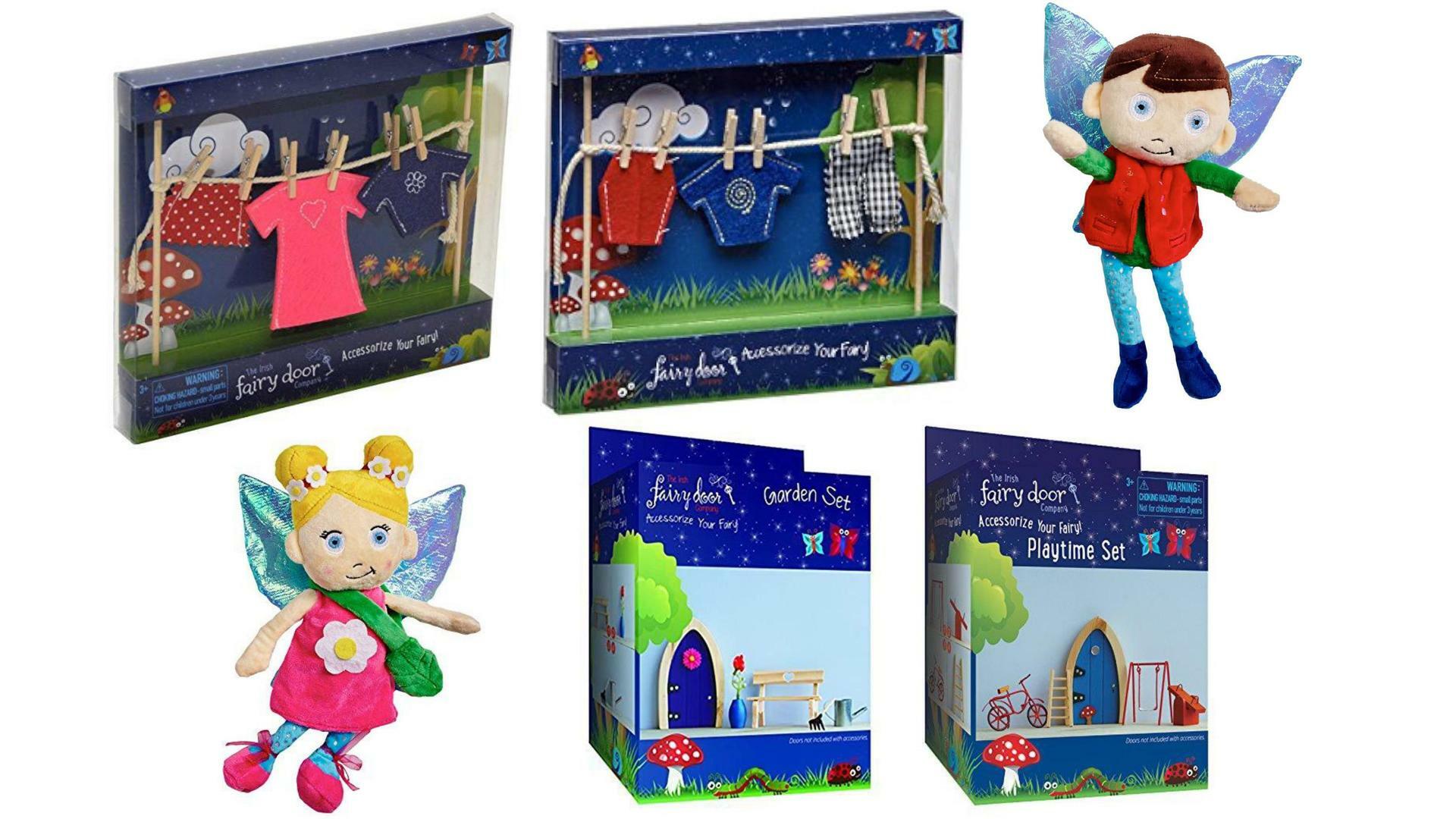Bundles of 6 |Magical Irish Fairy Plush Soft Toy Layla Belle & Teddy Jo ...