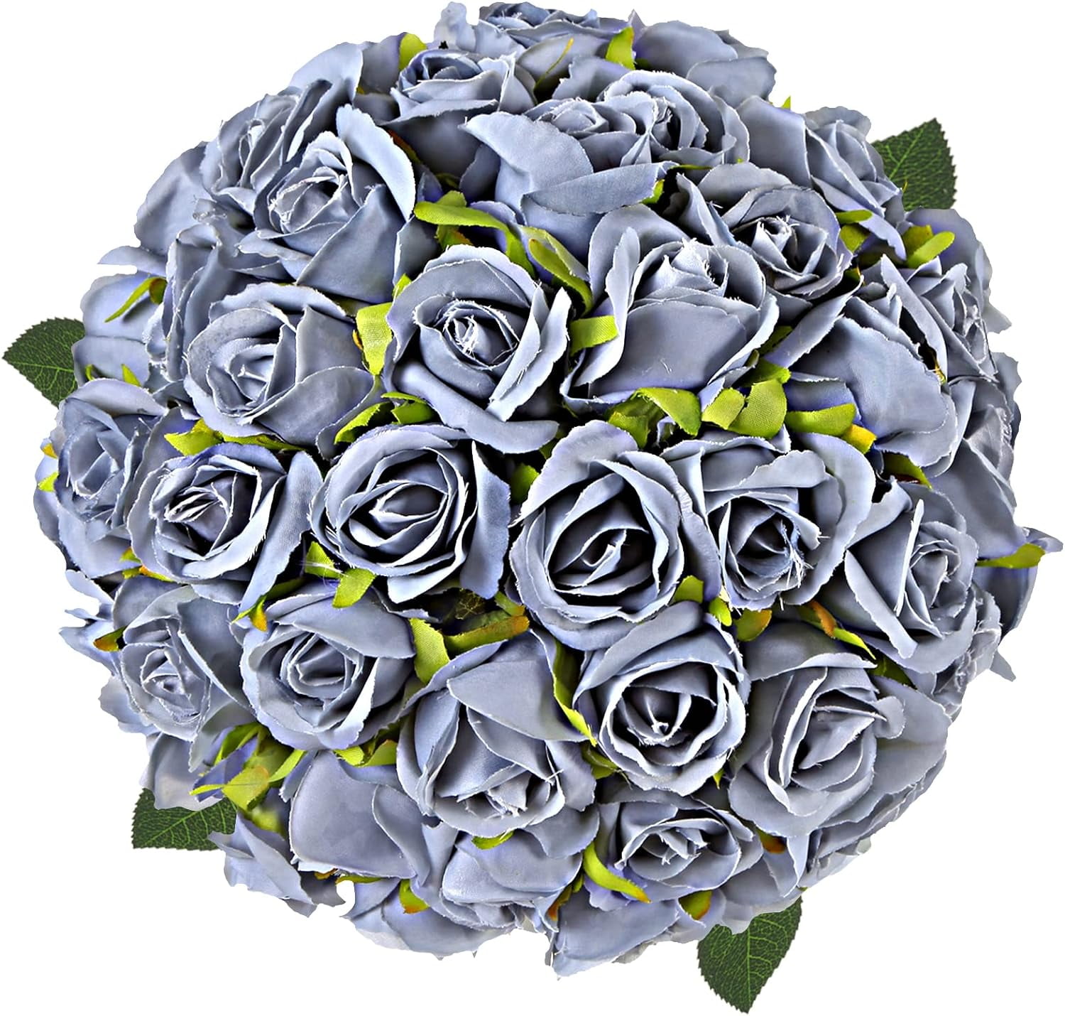 Bundles Artificial Flowers Rose Bouquets 8 Heads Silk Fake Flowers ...