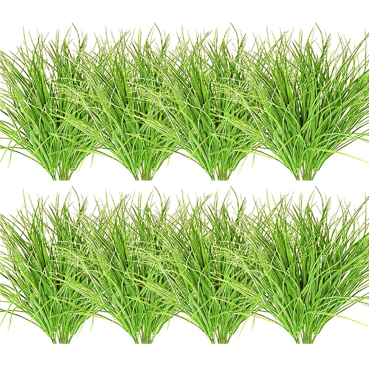 Bundles Artificial Grasses Artificial Flowers Outdoor UV Resistant Fake ...
