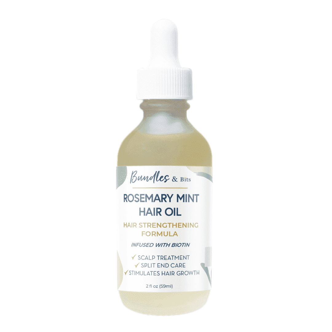 Bundles & Bits Rosemary Mint Hair Oil, 2 Fluid Ounces - Walmart.com