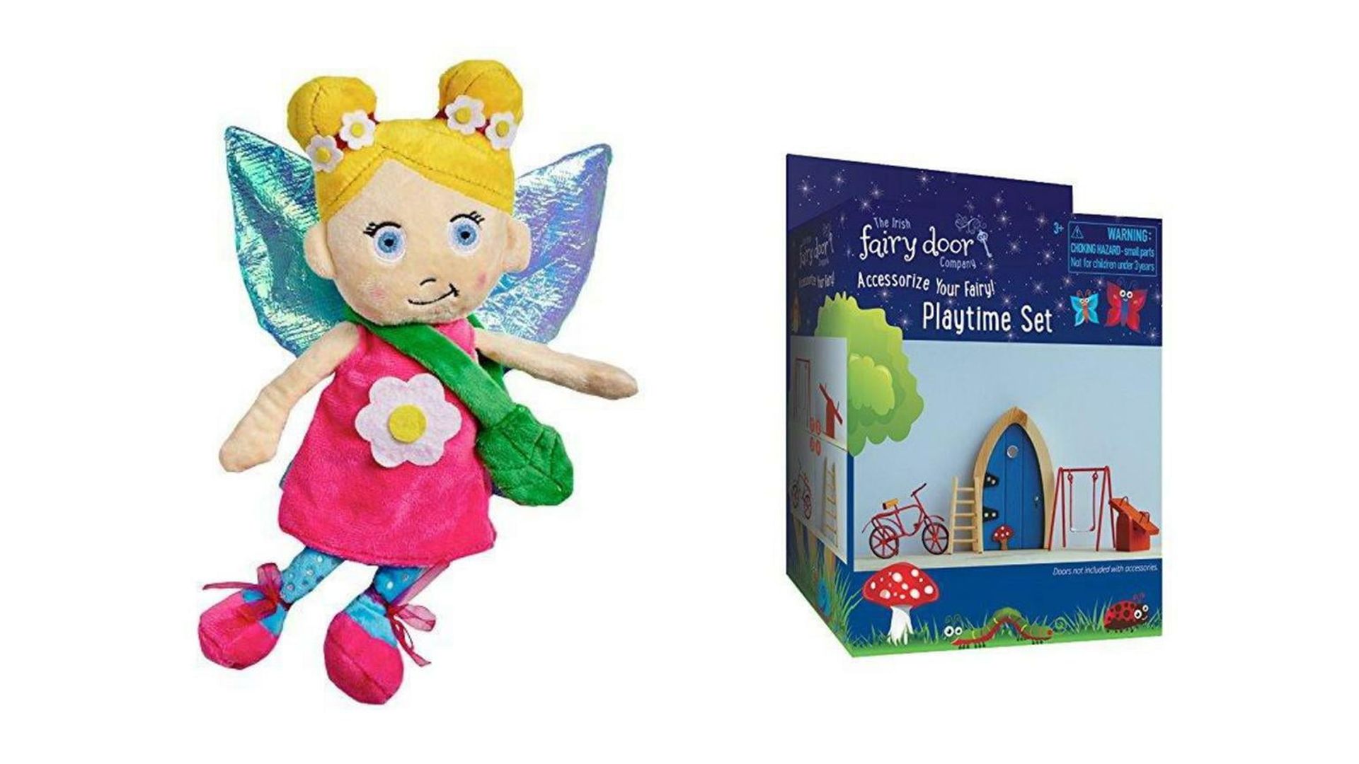 Bundles of 2 |Magical Irish Fairy Plush Soft Toy Layla Belle & 4-Piece ...