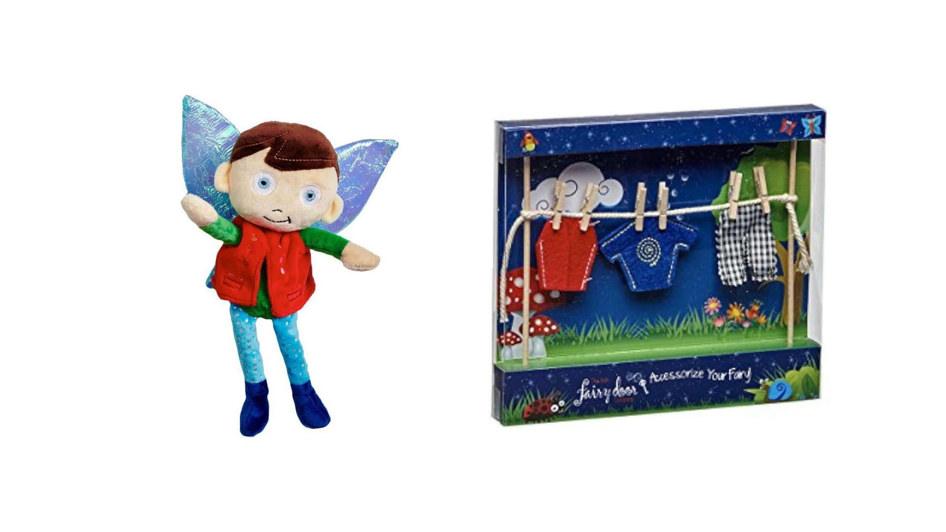 Bundles of 2 |Magical Irish Fairy Plush Soft Toy Teddy Jo & Male ...