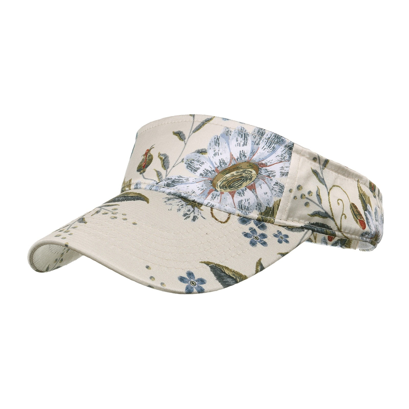 Bunenne Baseball Cap Beach Hats for Women Sun Hats for Women Flowers ...
