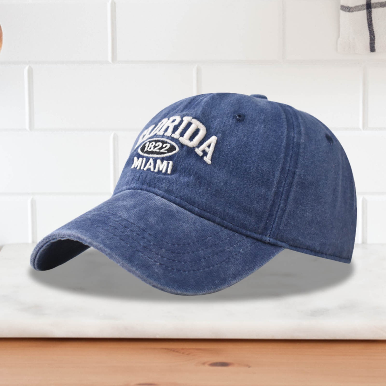 Bunenne Baseball Cap Sun Hats for Women Trucker Hat Alphabet Embroidery ...