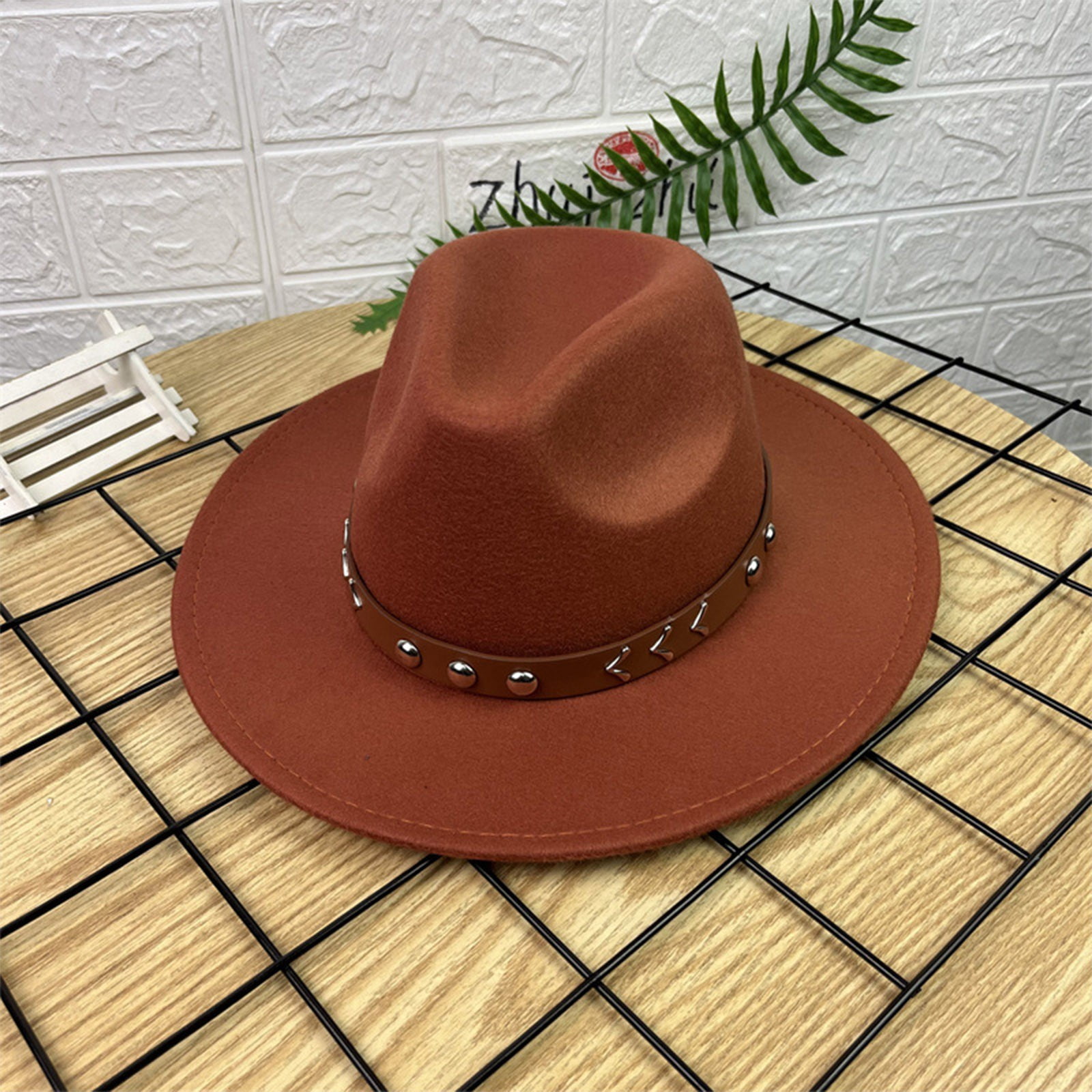 Bunenne Fedora Hats for Women Panama Hats Party Hats Fashionable Fedora ...