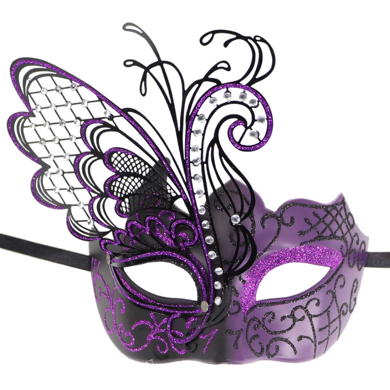 Bunenne Mardi Gras Mask Mardi Gras Outfit for Women Male and Female ...