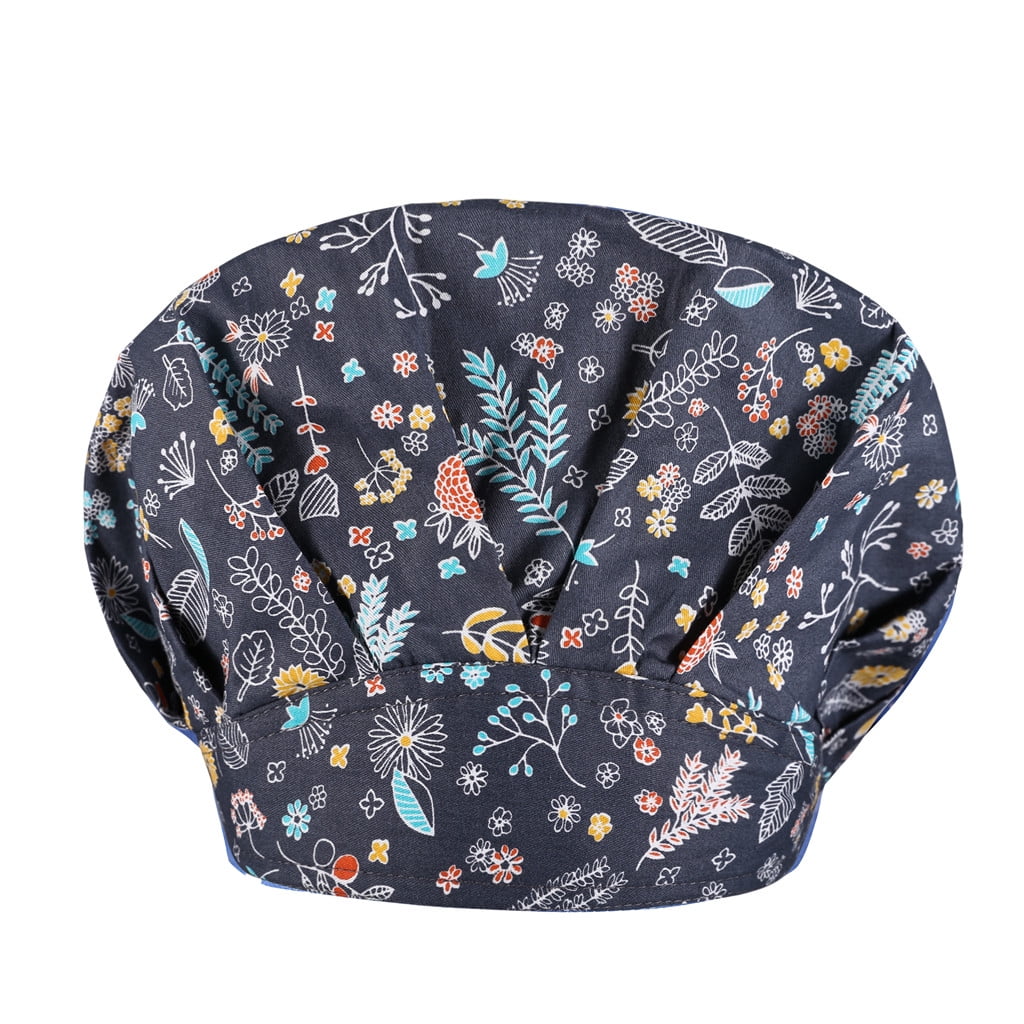 Bunenne Nurse Hats Scrub Caps Surgical Caps for Women Unisex Cotton Cap ...