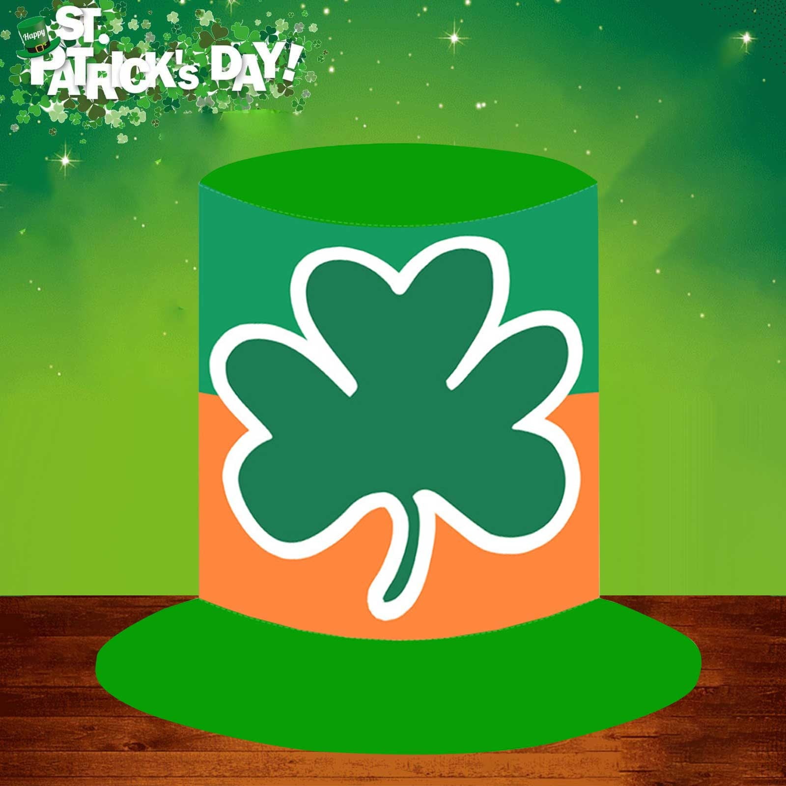 Bunenne St Patricks Day Hat Leprechaun Hat Green Top Hat Irish ...