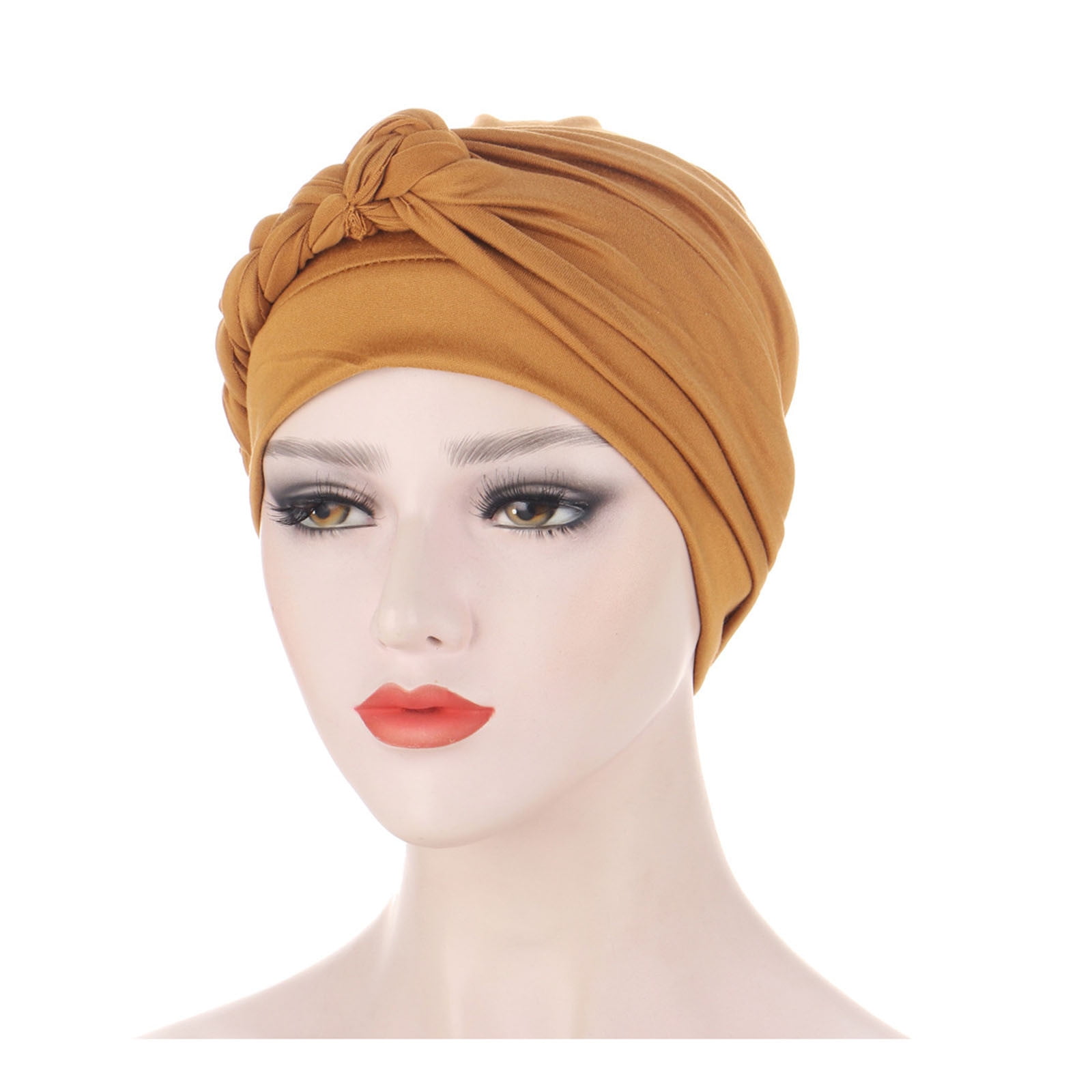 Bunenne Turbans for Women Hair Bonnet for Sleeping Turban Hair Pre-tied ...