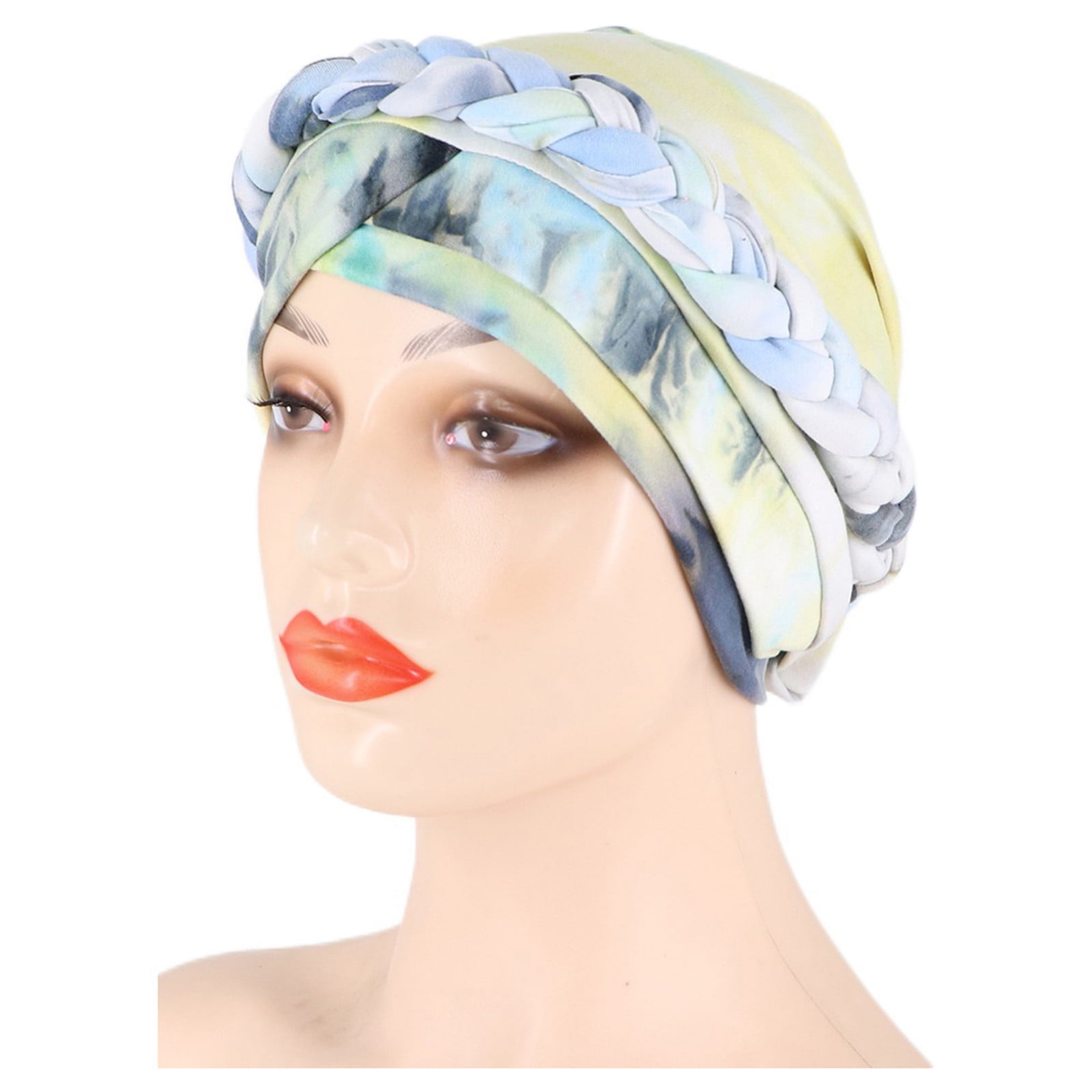 Bunenne Turbans for Women Head Wraps for Women Jersey Hijab for Women ...