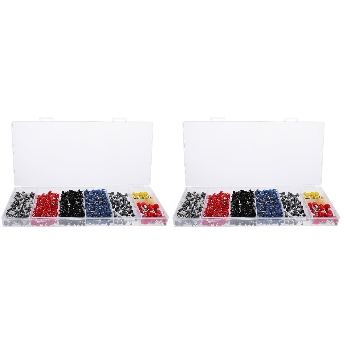 Cap Wire Ferrules Terminals 2400 Pcs Electric Electrical for Cable The ...