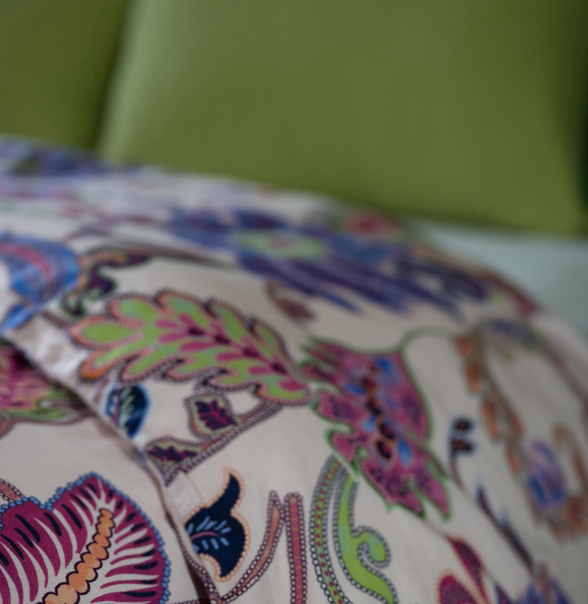 Bunga Mekar- 100% Cotton Twin Size Duvet Cover Set Including 1 Sham ...