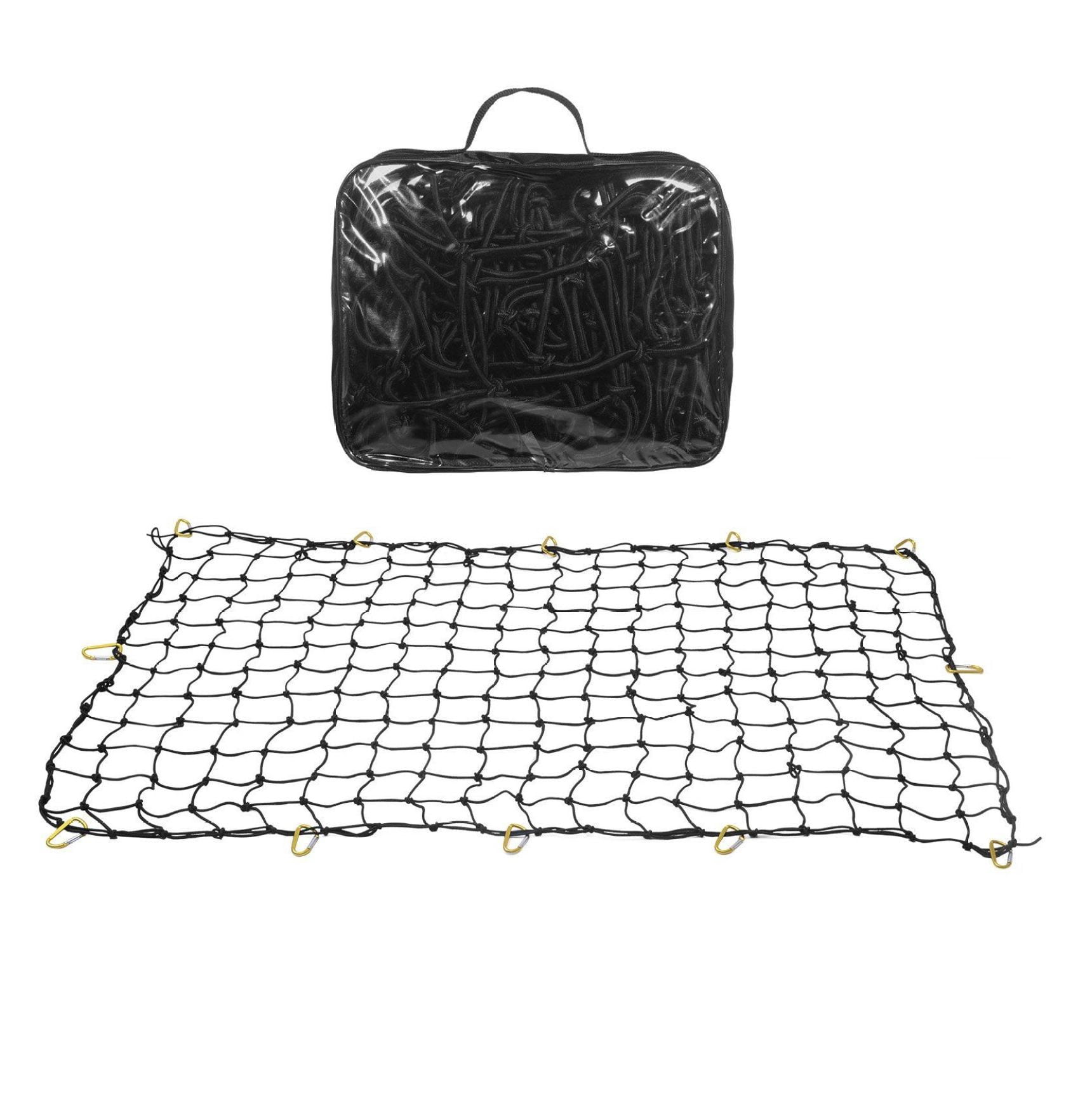 Bungee Cargo Net Heavy Duty 7.2'x10.8', Stretchable Truck Bed Net with ...