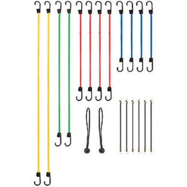 Bungee Cord Assortment - 20 Piece - Walmart.com