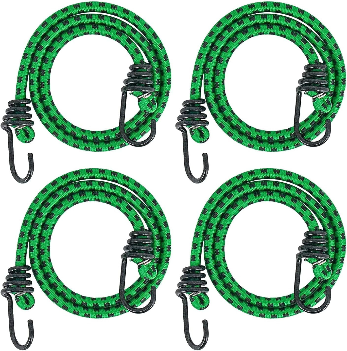Bungee Cords with Hooks 12 inchGreen Bungee Cords Heavy Duty ...