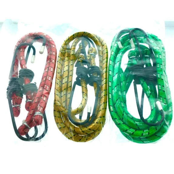 Bungee Cords With Hooks 6Pack Super Stretch Superior Strength With ...