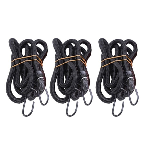 Bungee Cords with Hooks, 3Pcs Heavy Duty Bungee Cord Weatherproof ...