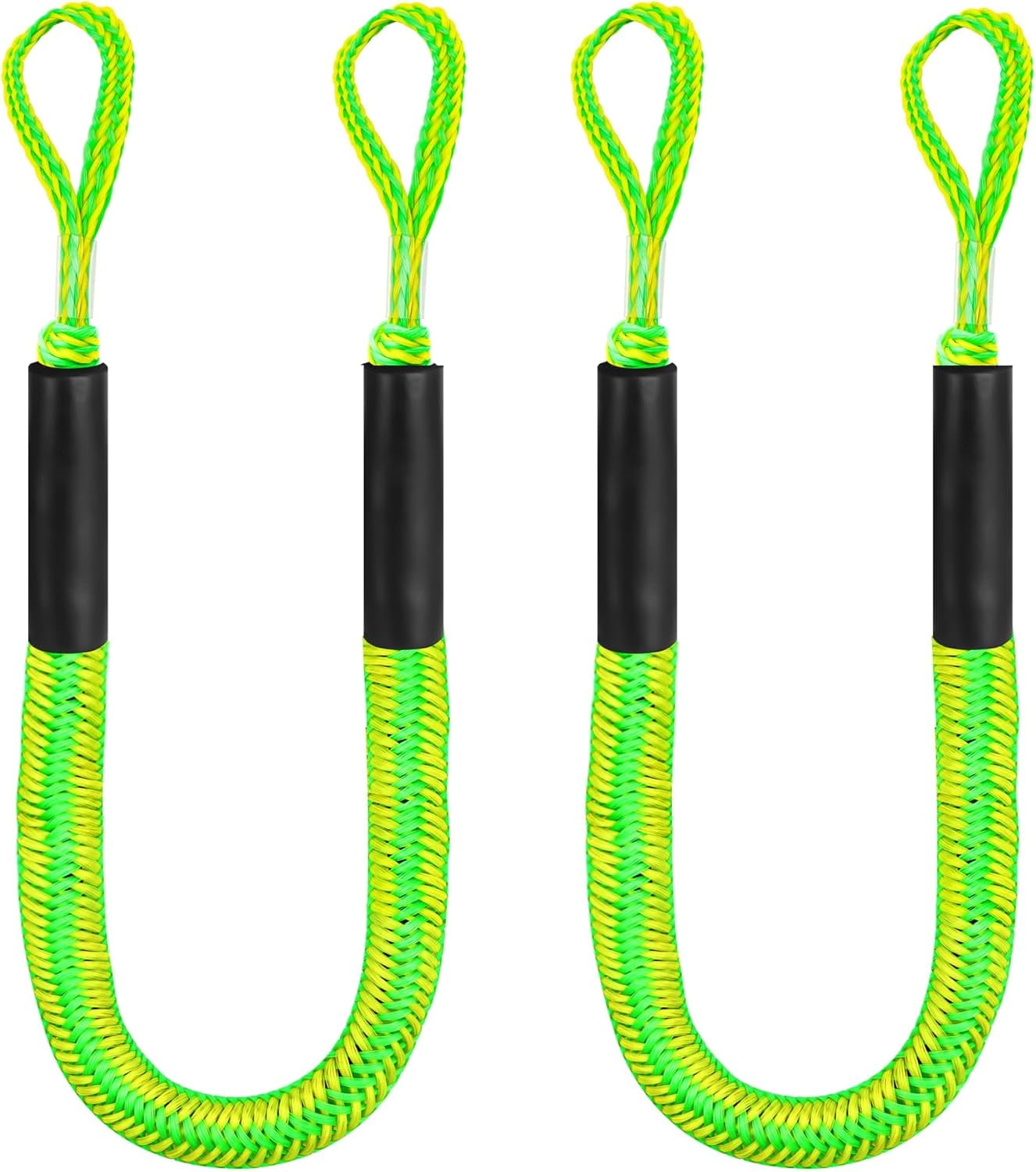 Bungee Dock Lines, 4 Feet Bungee Shock Cords Bungee Docking Rope ...