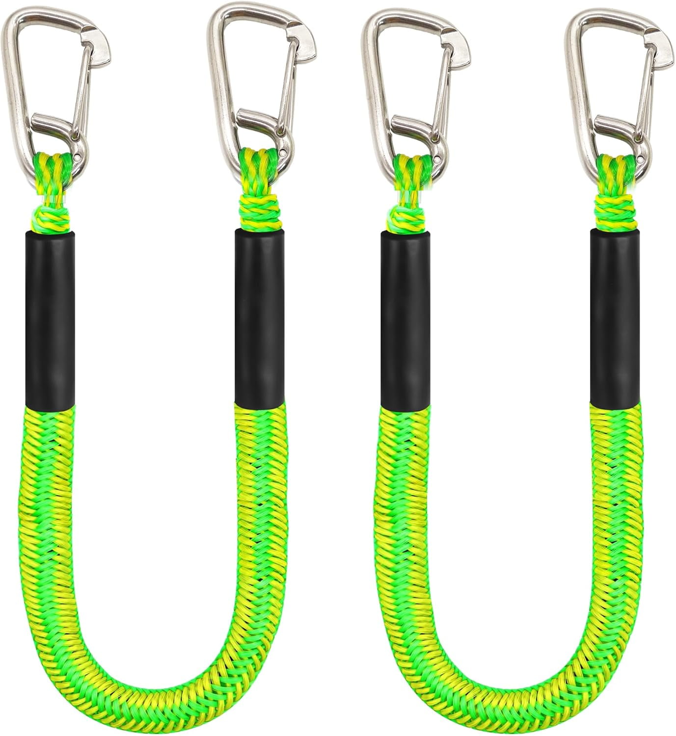 Bungee Dock Lines, 4 Feet Bungee Shock Cords Bungee Docking Rope ...