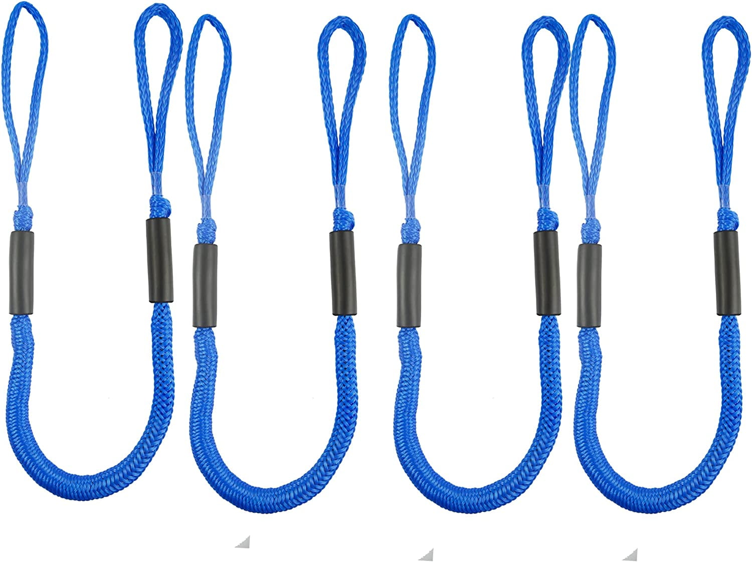 Bungee Dock Lines, 4 Feet Bungee Shock Cords Bungee Docking Rope ...