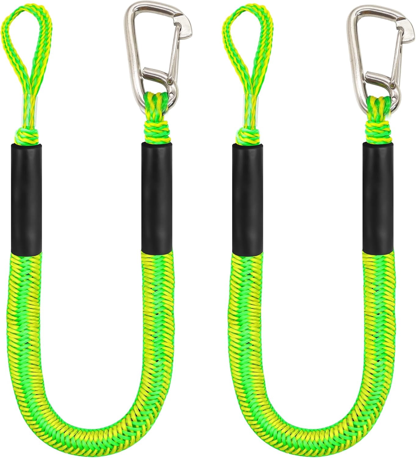 Bungee Dock Lines, 4 Feet Bungee Shock Cords Bungee Docking Rope ...