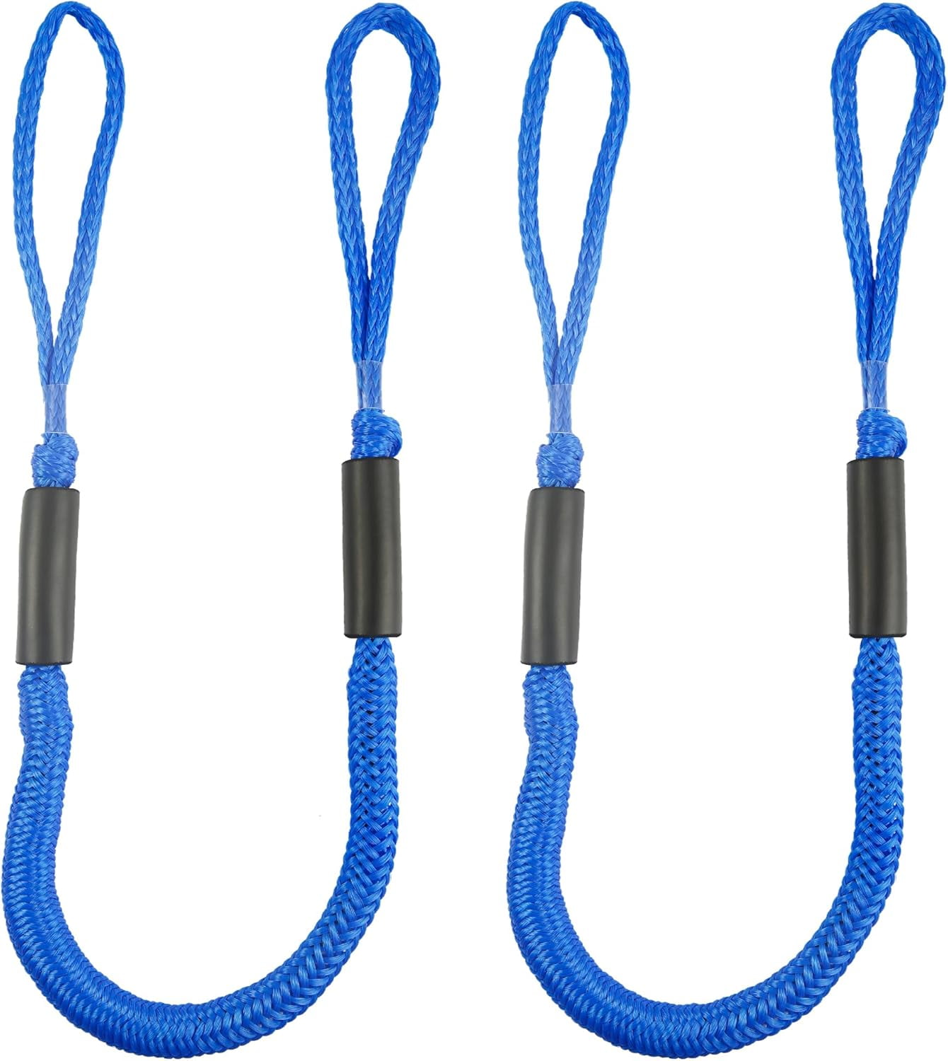 Bungee Dock Lines, 4 Feet Bungee Shock Cords Bungee Docking Rope ...