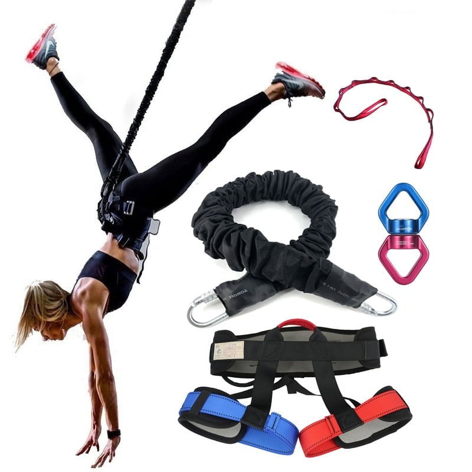 Bungee Fitness Equipment Set Casual Latex Cord Resistance Bands Dance ...