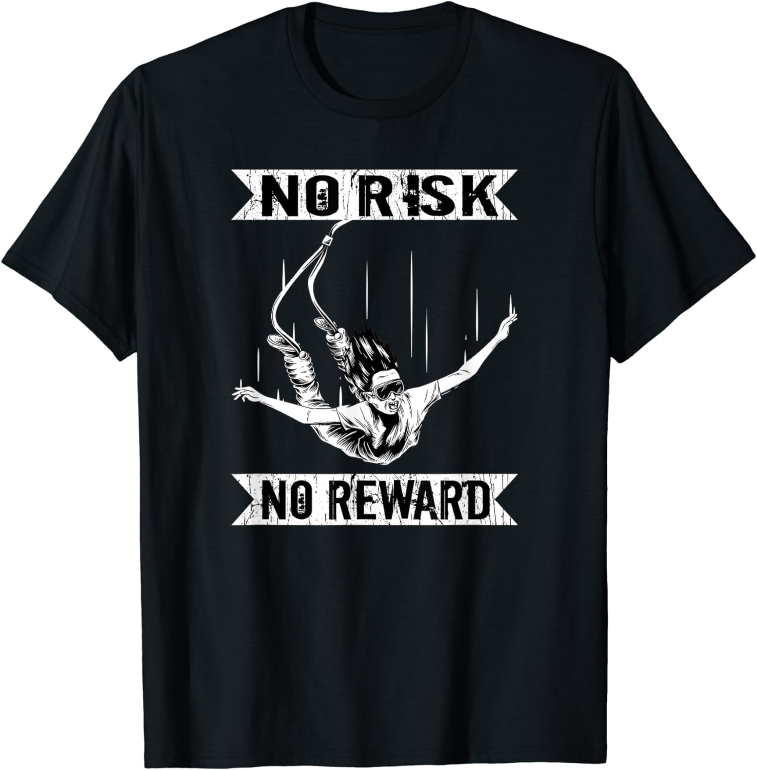 Bungee JumperBungee Jumping T-Shirt - Walmart.com