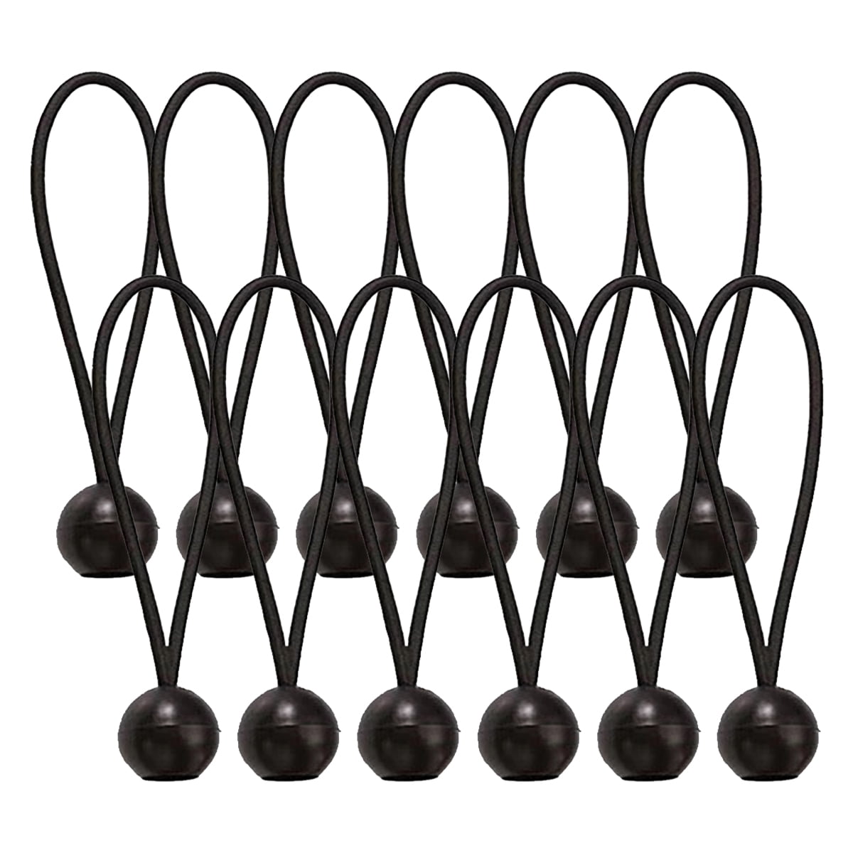 Heavy Duty Ball Bungee Cord, Weather Resistant Tarp Canopy Tie Down ...