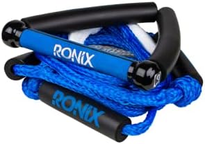 Bungee Surf Rope, 10 in. Handle Hide Grip w/ 25ft. 5-Sect. Rope, Blue ...