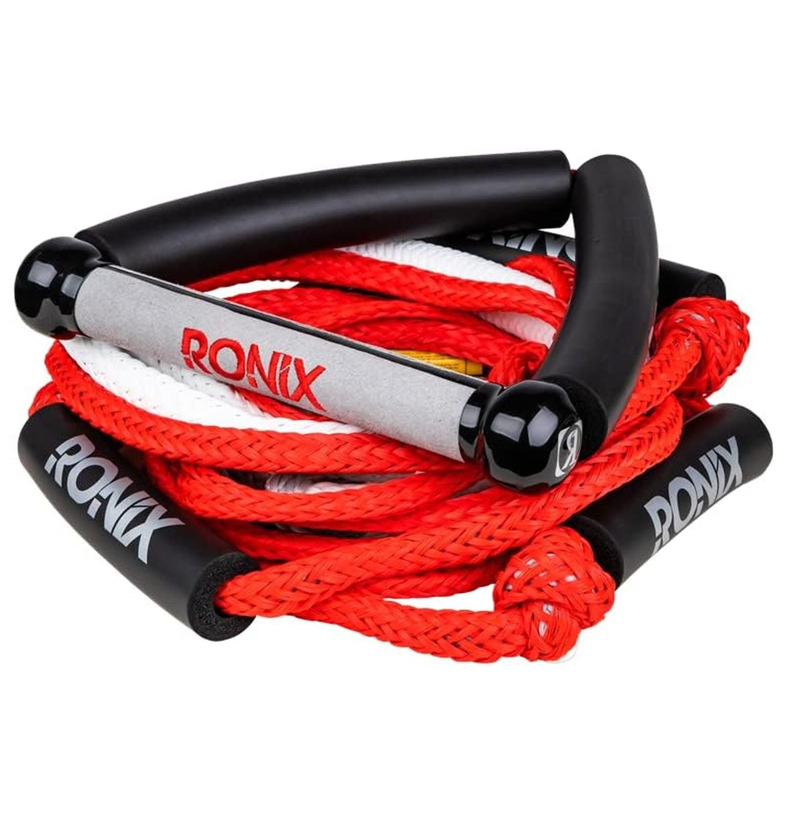 Bungee Surf Rope, 10 in. Handle Hide Grip w/ 25ft. 5-Sect. Rope, Red ...