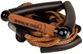 Bungee Surf Rope w/10 in. Handle Hide Grip - 25ft. 5-Sect. Rope - Mocha ...