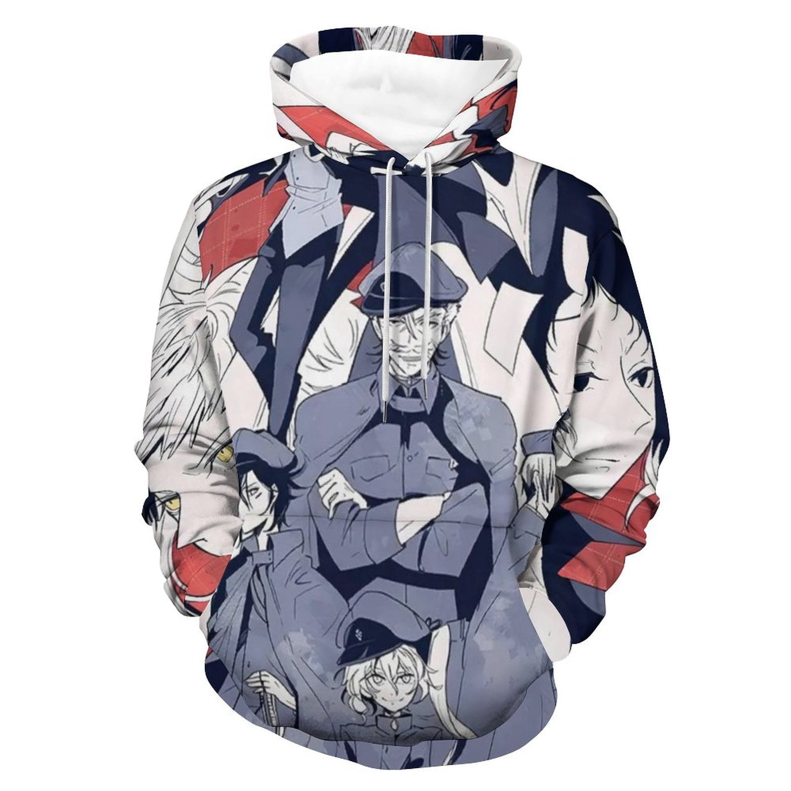 Bungo Stray Dogs Anime Unisex Hoodies Sweatshirts Daily Casual Pullover ...