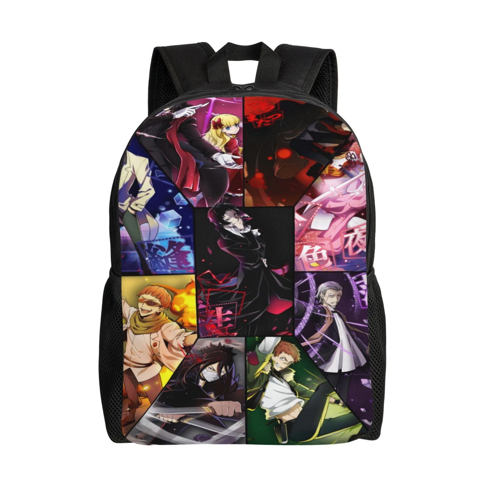 Bungo Stray Dogs Backpack Cute Anime Large Capacity Multifunction ...