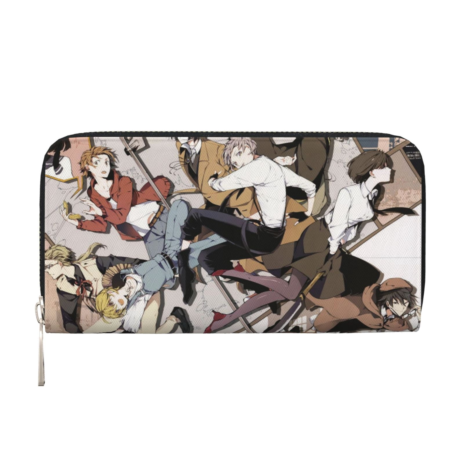Bungo Stray Dogs Characters Hand Wallet Card Bag Leather Long Wallet ...
