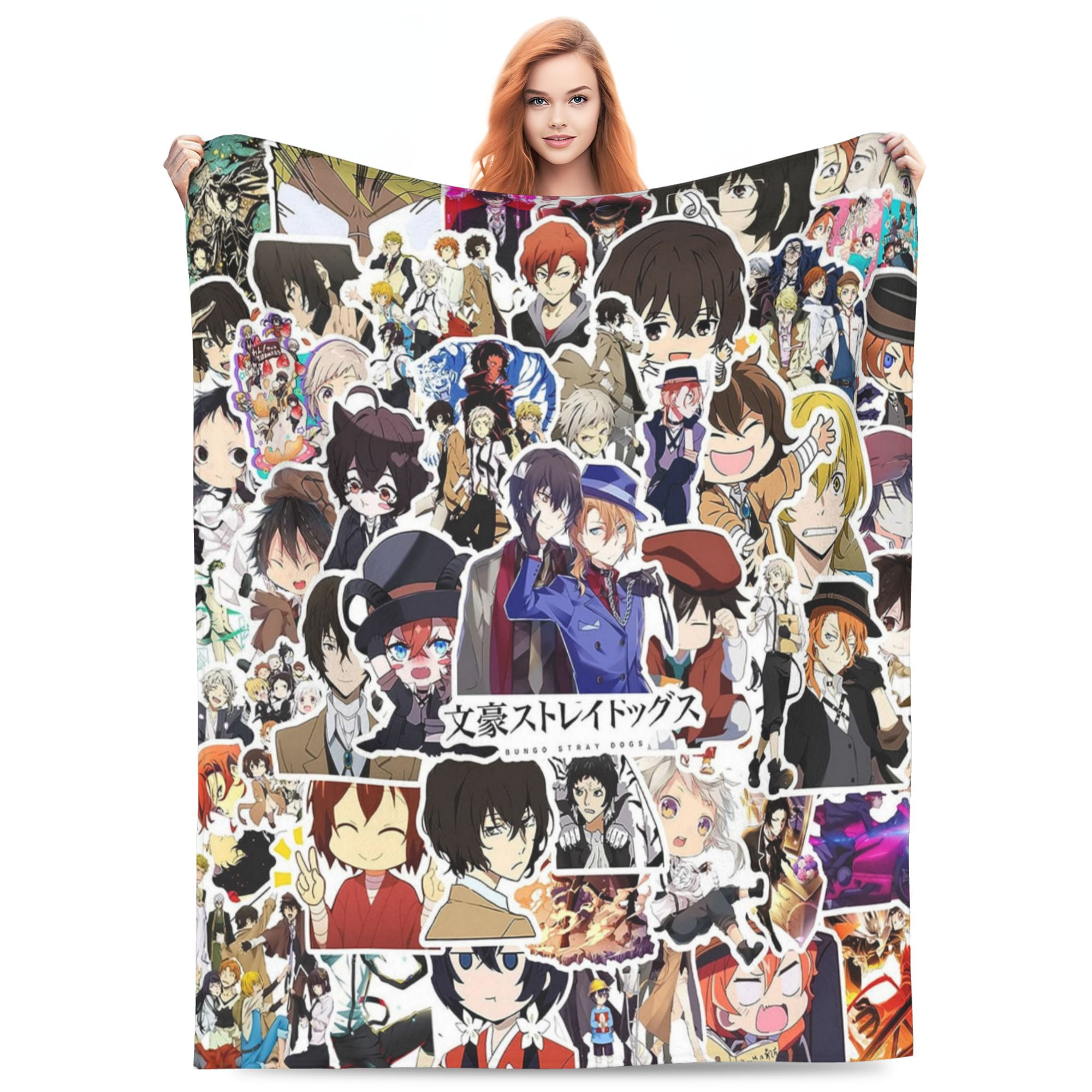 Bungo Stray Dogs Dazai Osamu Bed Blanket 3D Printed Throw Blanket ...