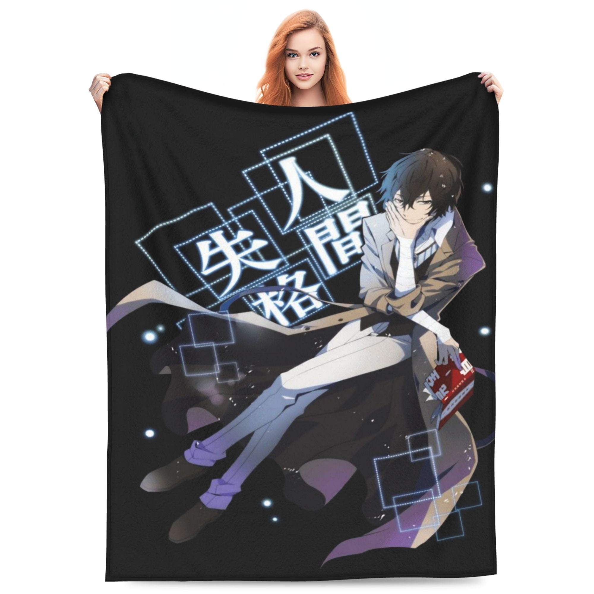Bungo Stray Dogs Dazai Osamu Bed Blanket 3D Printed Throw Blanket ...