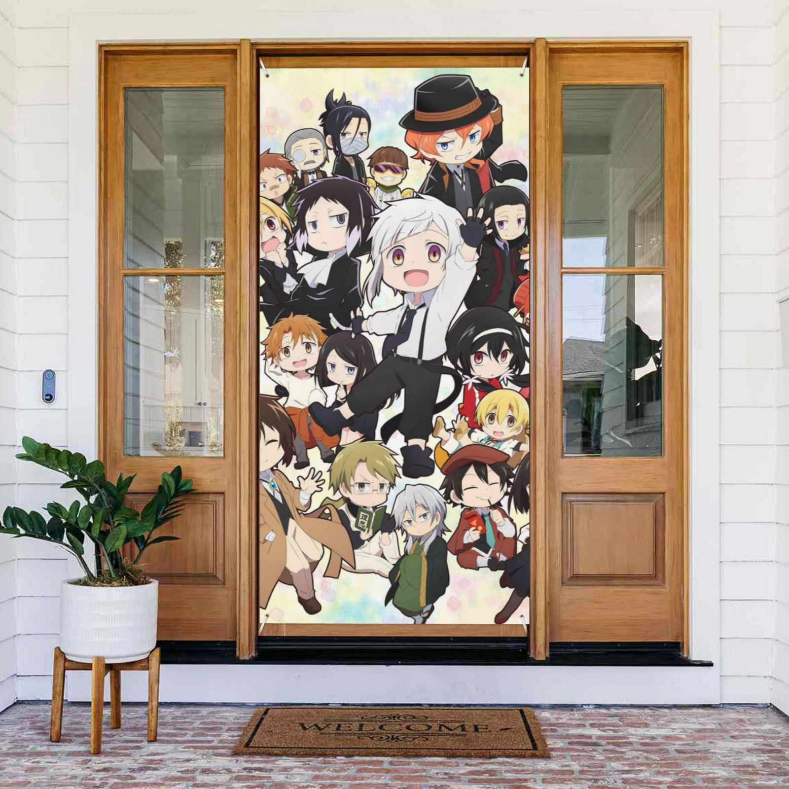 Bungo Stray Dogs Door Cover Decorated Banner Tapestry Home Decoration ...