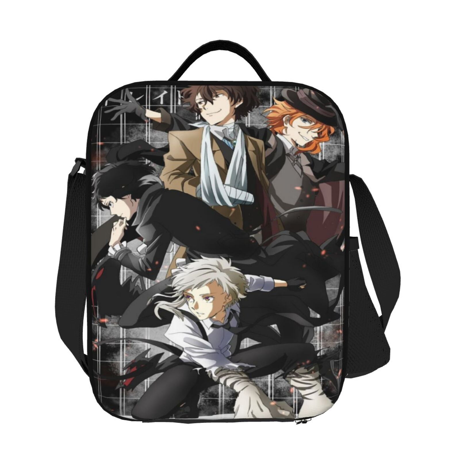 Bungo Stray Dogs Lunch Box Insulated Lunch Bag Cute Lunch Box Suitable ...