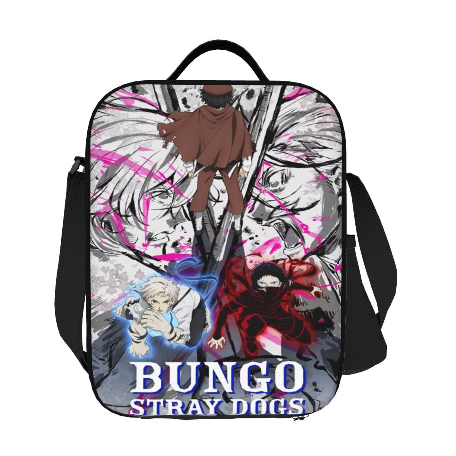 Bungo Stray Dogs Lunch Box Insulated Lunch Bag Cute Lunch Box Suitable ...