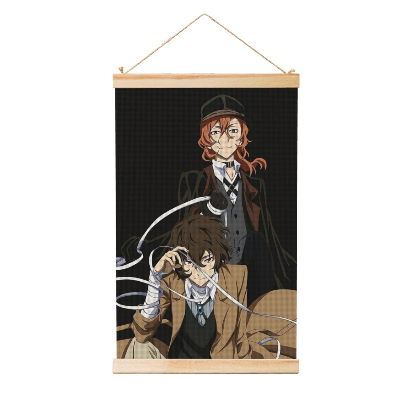 Bungo Stray Dogs Posters Wall Hanging Wooden Shaft Poster Wall Art ...