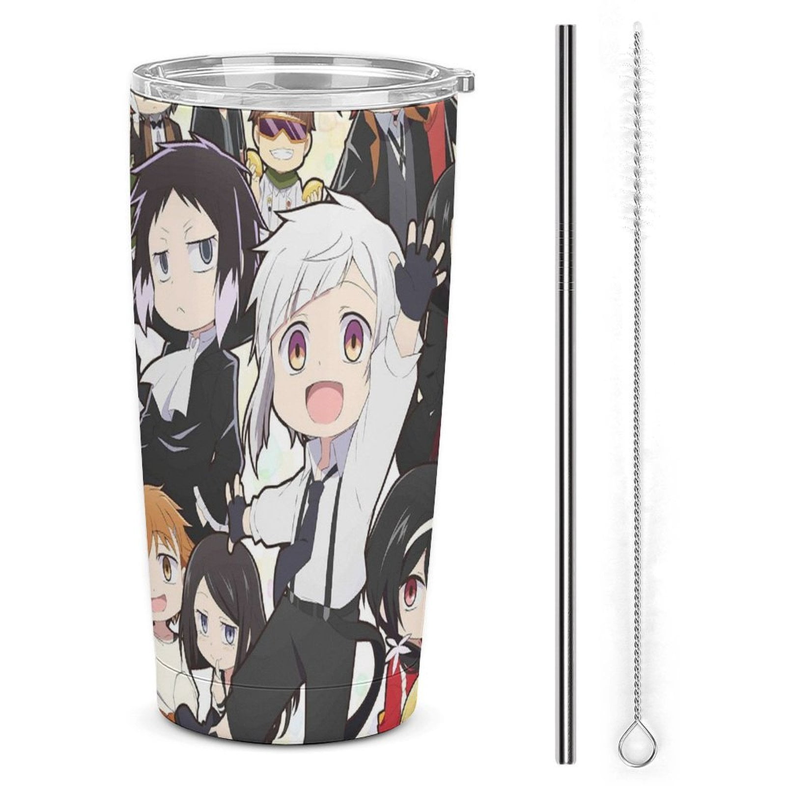Bungo Stray Dogs Stainless Steel Car Cup Daily Thermal Vacuum ...