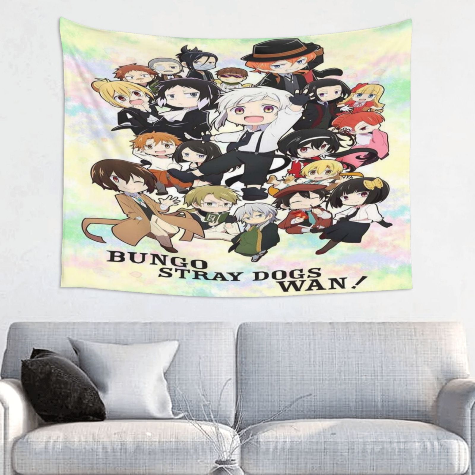 Bungo Stray Dogs Tapestry Anime Poster Large Background Wall Art ...